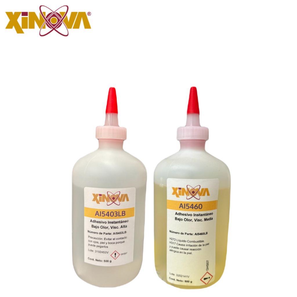 Instantáneos (Cianoacrilatos) – Adhesivos Industriales Xinova